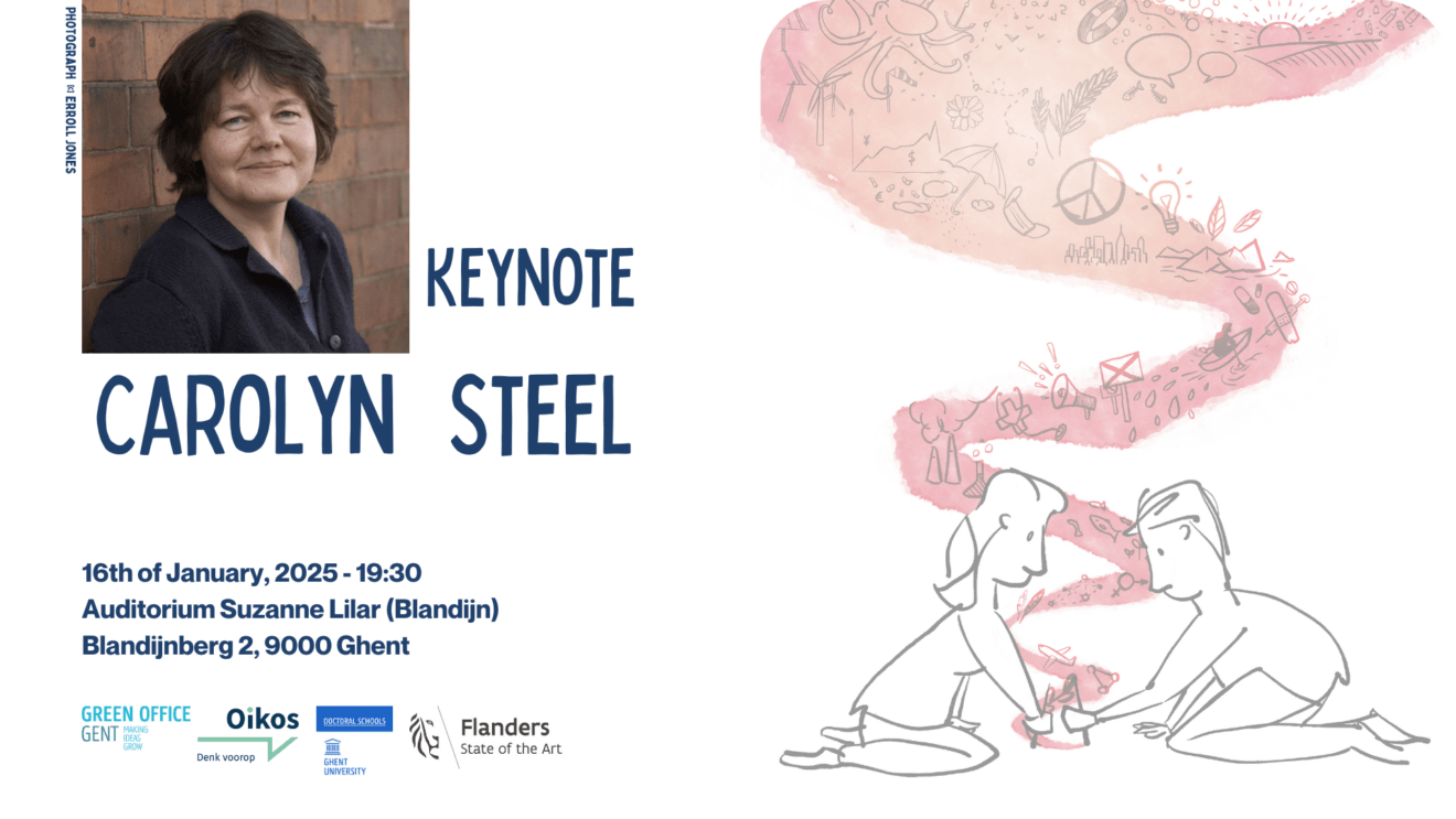 Carolyn Steel: How food shapes our lives - keynote & discussion - Oikos